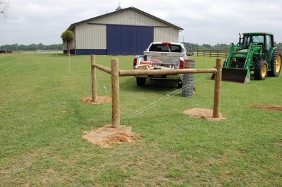 Installing Fence Posts and Keeping Them Secure - Countryside